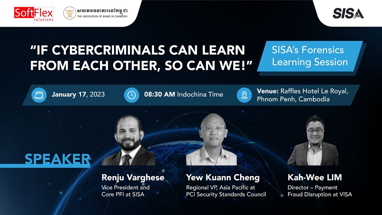 SISA’s Forensics Learning Session (FLS) - Cambodia - YouTube