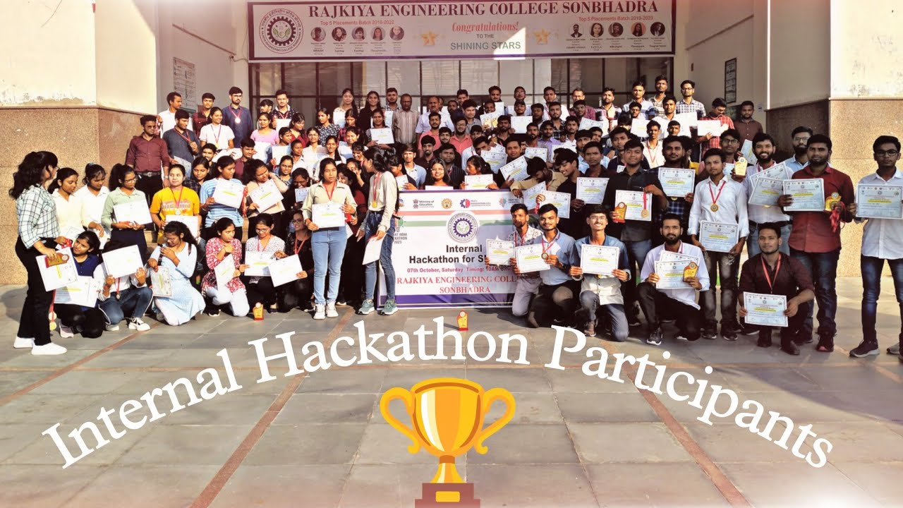 Hackathon Participants winners 🏆 REC Sonbhadra Full video - YouTube