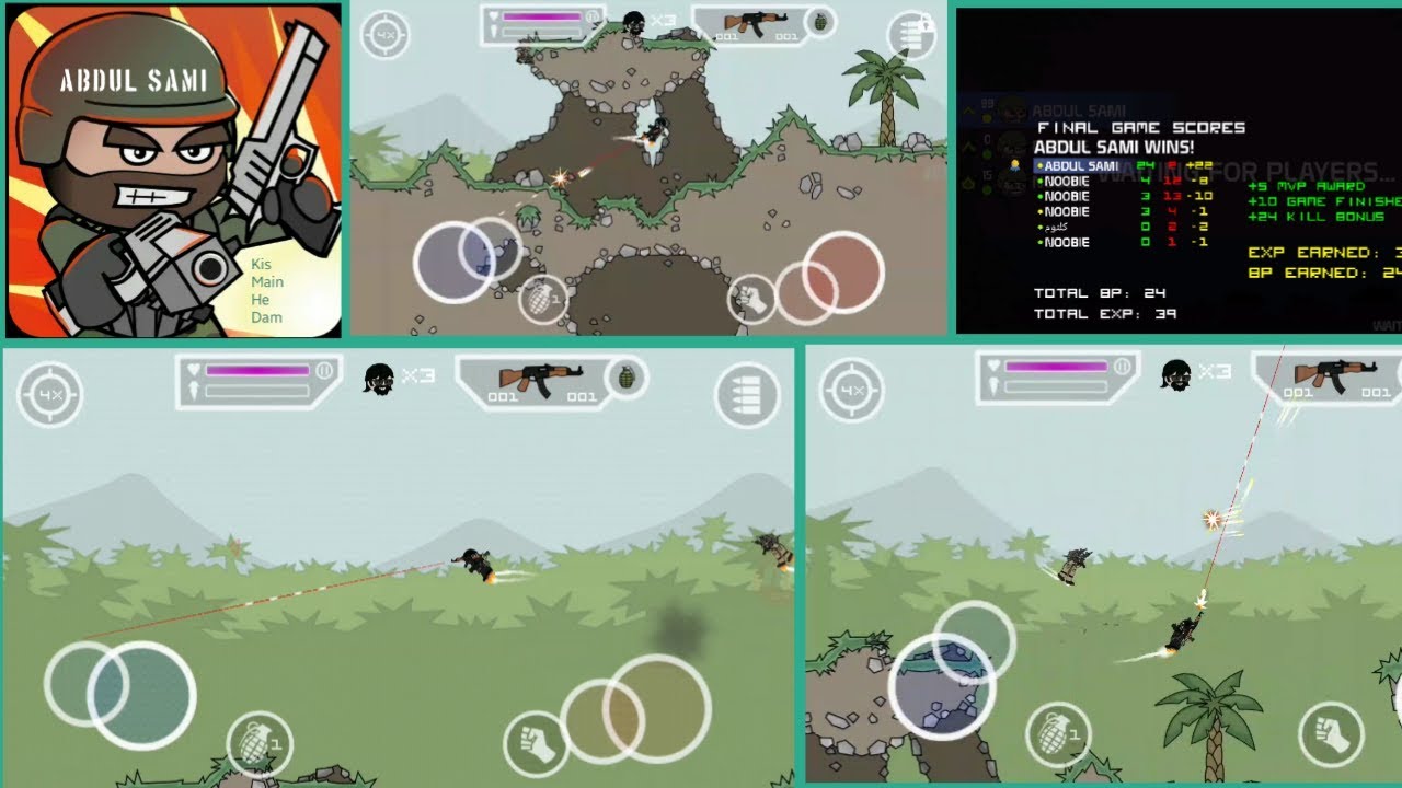 mini militia game play /By Sami Bhai - YouTube