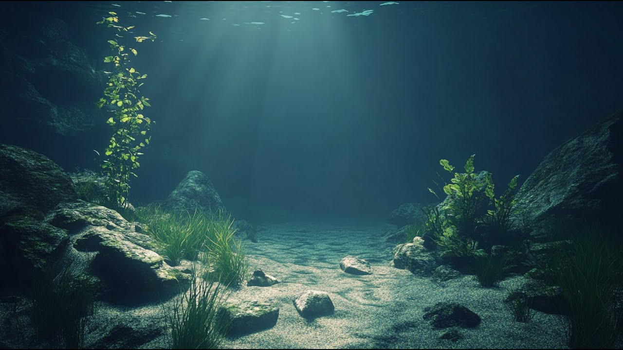 Deep Ocean Serenity: Relaxing Underwater Sounds for Sleep 🌊💤😴 Calm ...