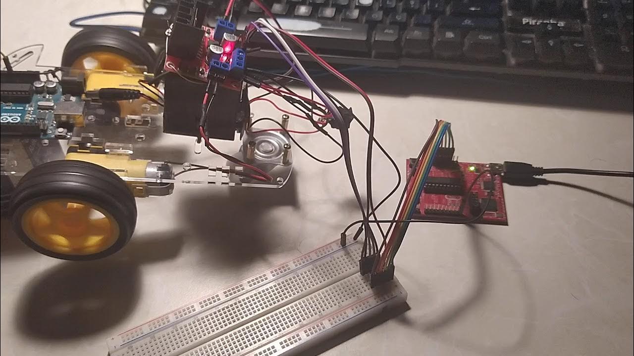 MSP430 Dual Motor Control with L298N - YouTube