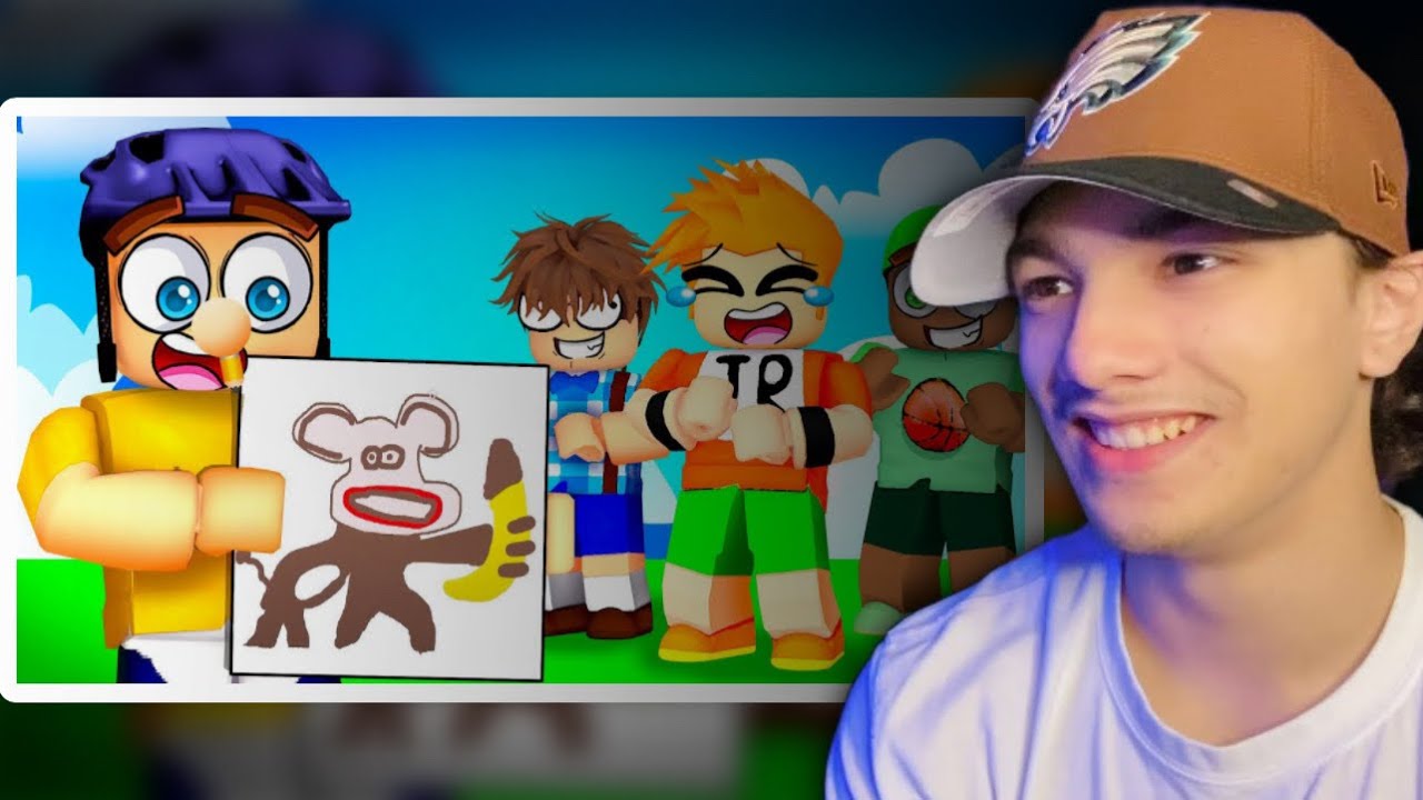 SML Gaming | WHO IS THE BEST DRAWER? ROBLOX (Reaction) - YouTube