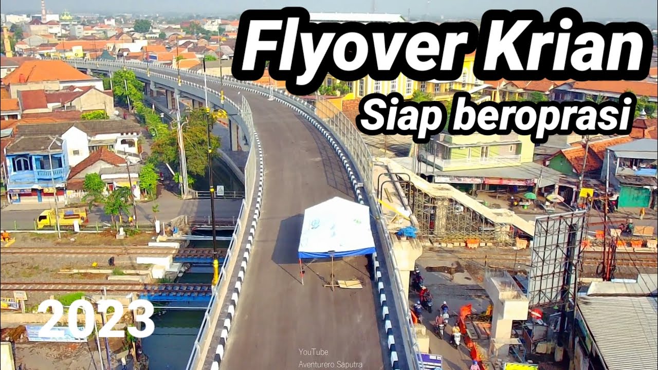 WISATA FlYOVER KRIAN Sidoarjo - YouTube