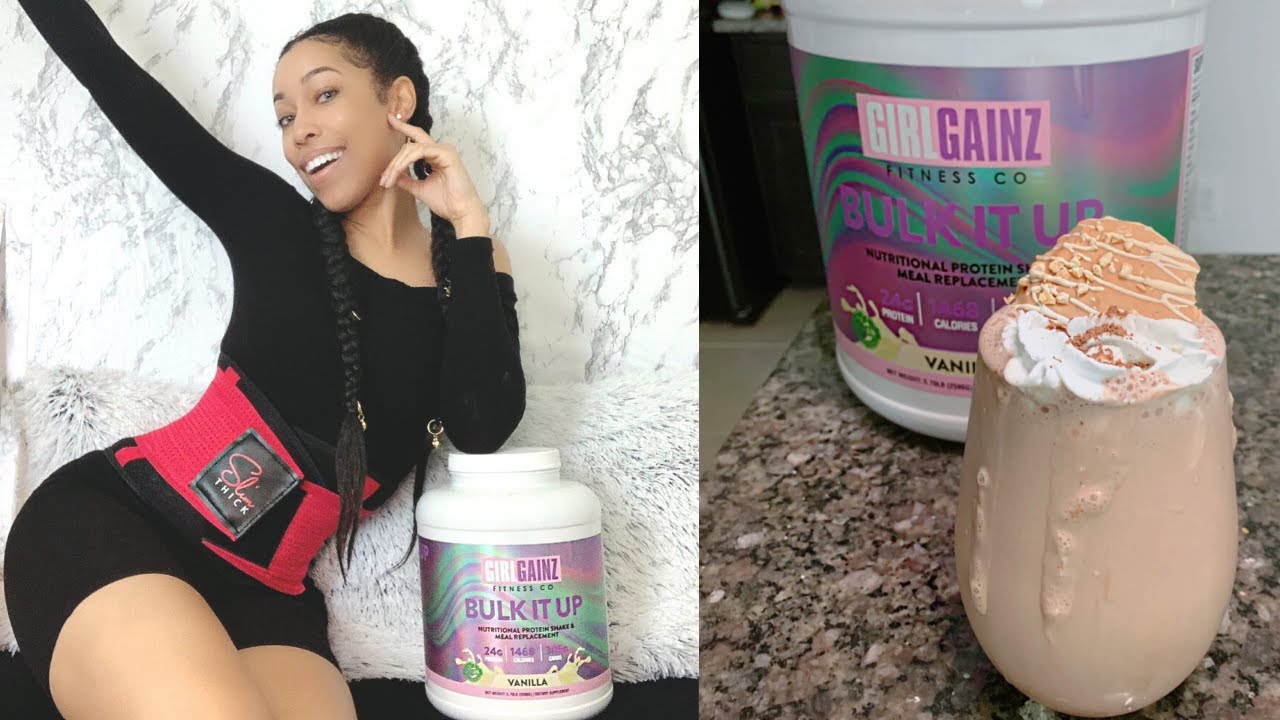Weight Gaining Smoothie (Girl Gainz Vegan Protein)| No Apetamin - YouTube