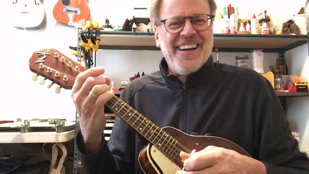 The Kay Mandolin Is Done! - YouTube