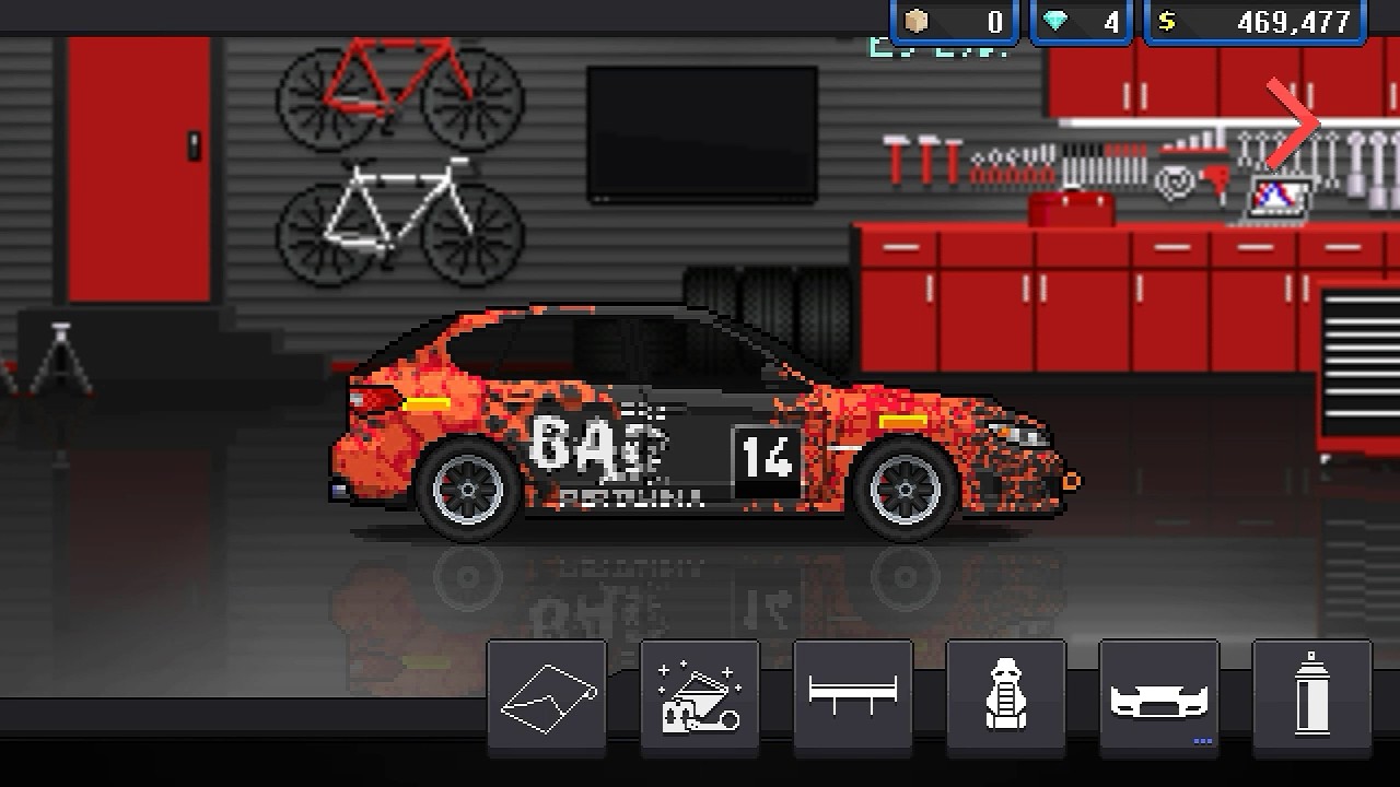 Impreza rally build (pixel car racer) - YouTube