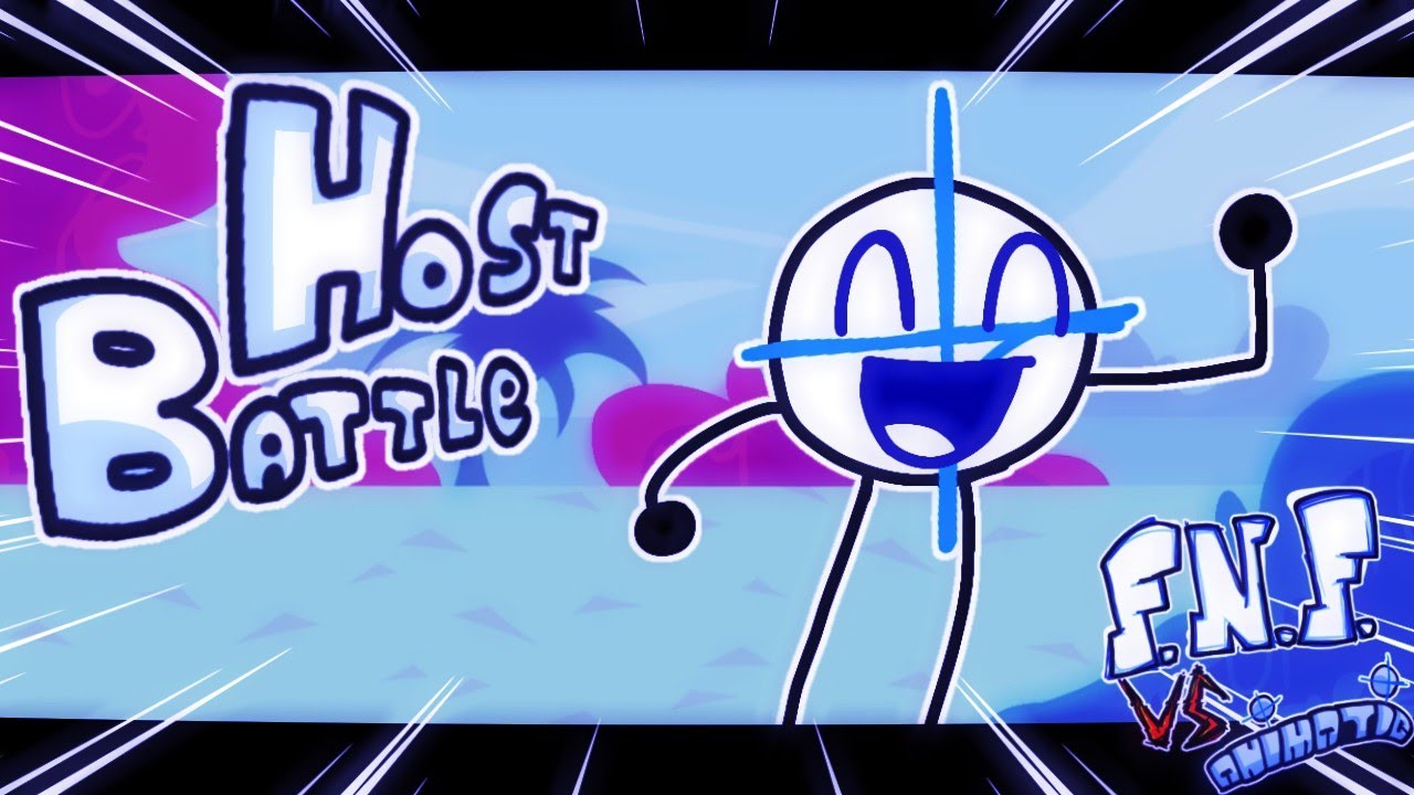HOST BATTLE - FNF VS ANIMATIC OST - YouTube