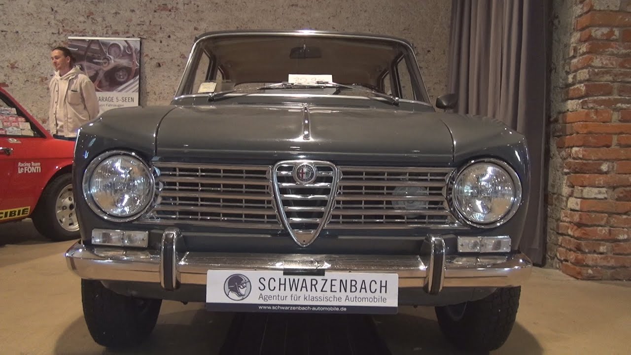 Alfa Romeo Giulia 1300 ti Exterior and Interior - YouTube