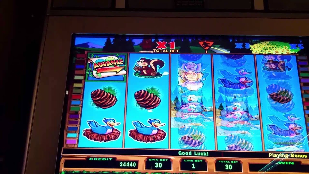 Betti the Yetti slot machine free games bonus - YouTube