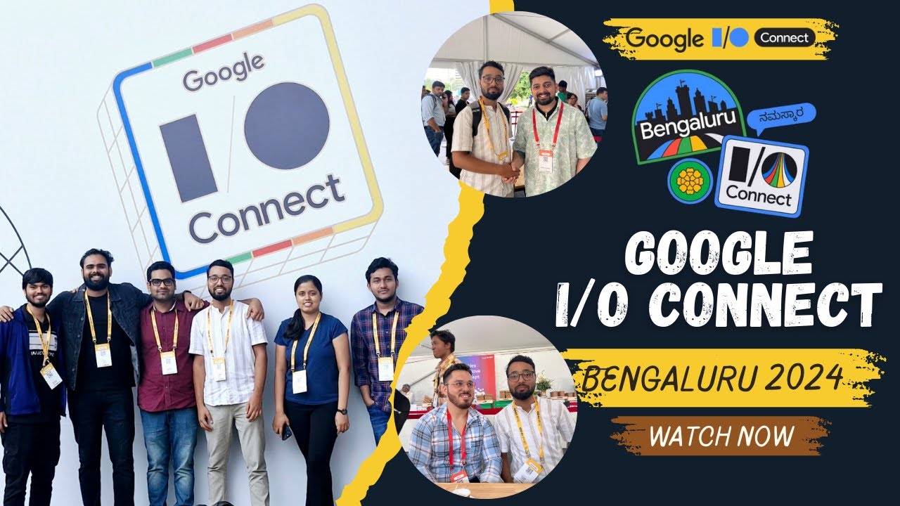 Google IO Connect Bengaluru 2024 | Full Day Experience - YouTube