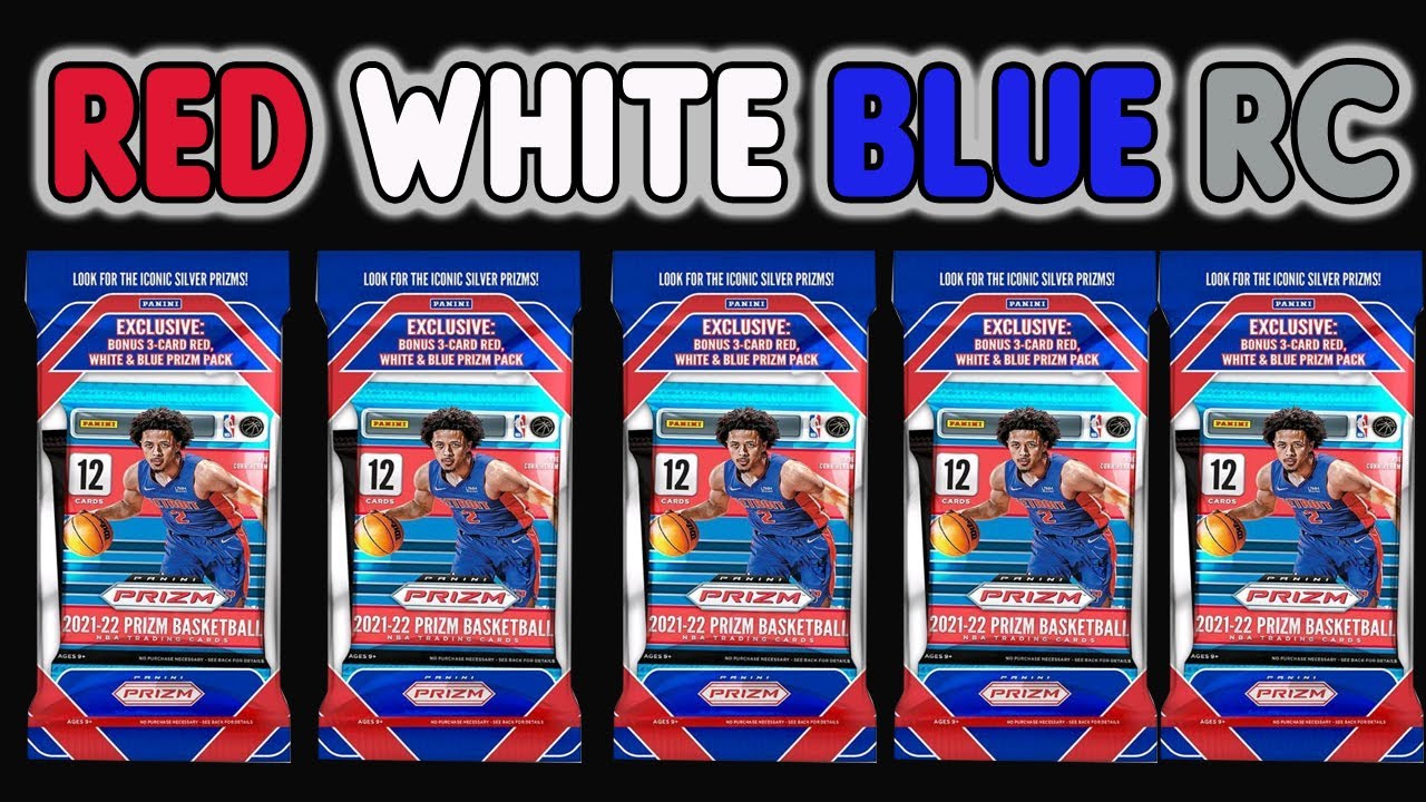 2021-22 Prizm Cello Packs 5X Basketball... Pulled 1 RC each pack of the ...