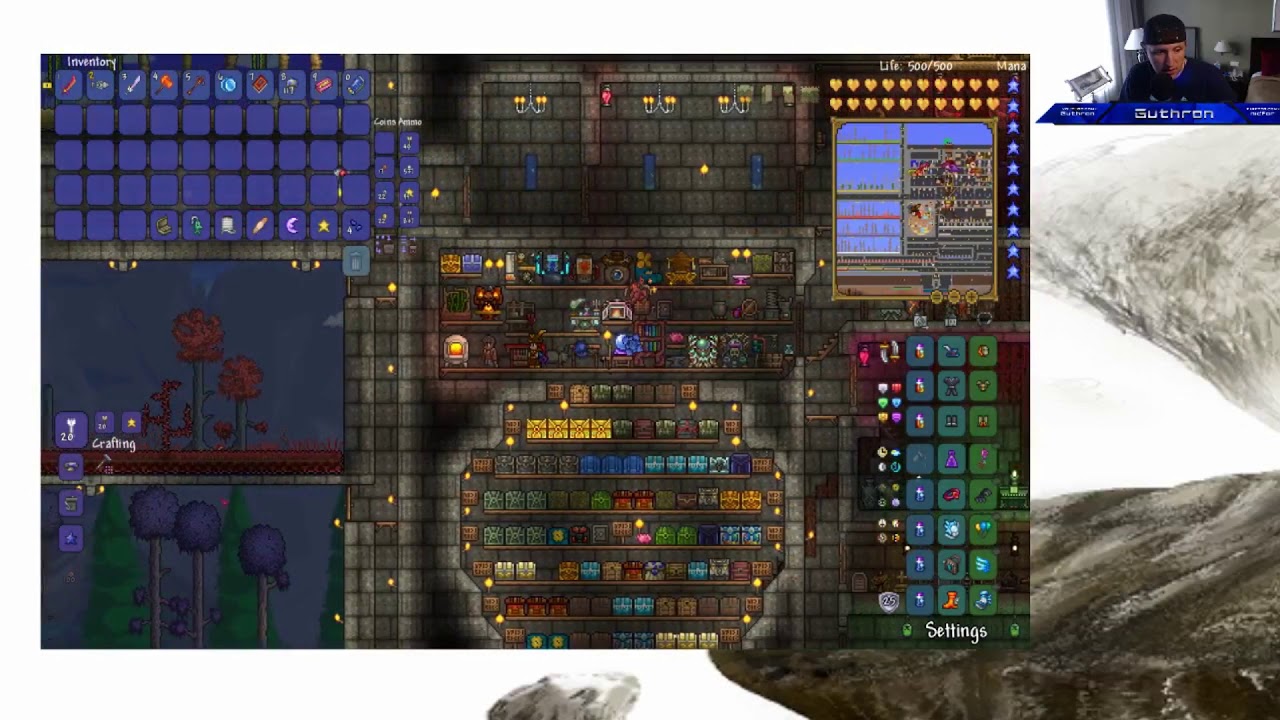 Farming Hardmode Mobs in Terraria - YouTube