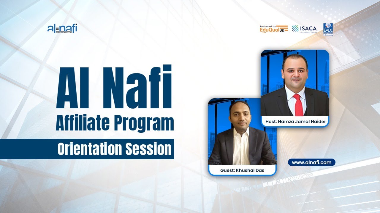 🔴LIVE - Al Nafi Affiliate Program | Orientation Session - YouTube