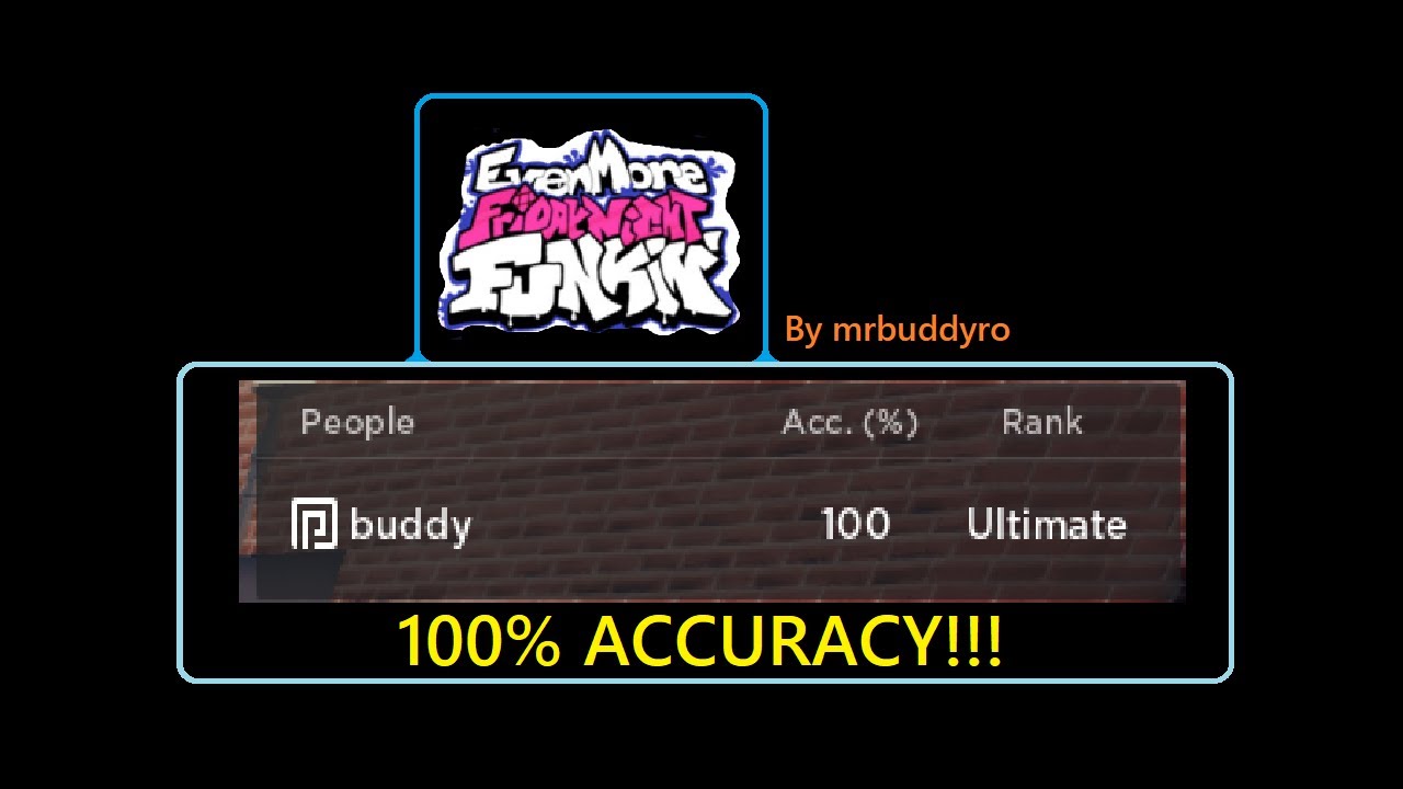 Even More FNF 2: The 100% Accuracy Milestone!! - YouTube