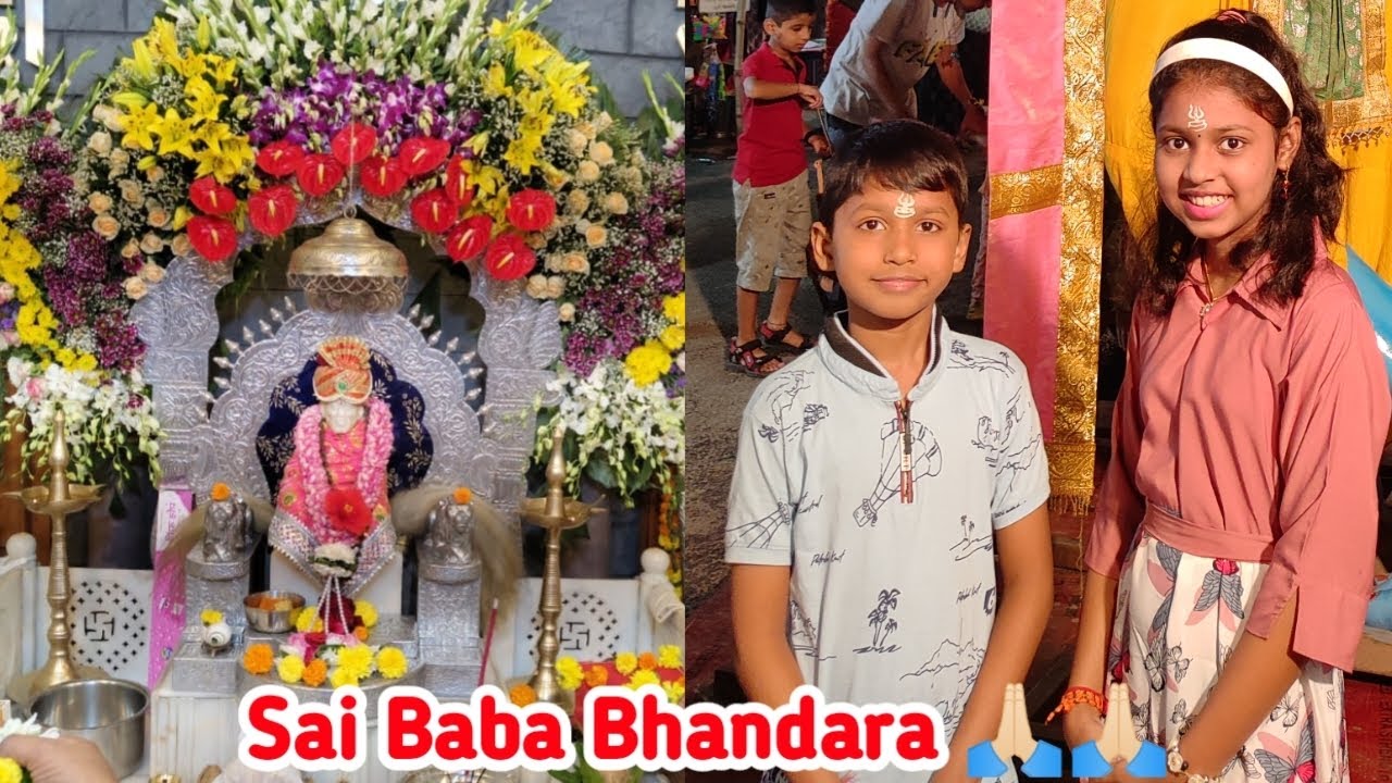 Sai Baba Bhandara 🙏🏻🙏🏻 | Dev Vaishnavi Channel - YouTube