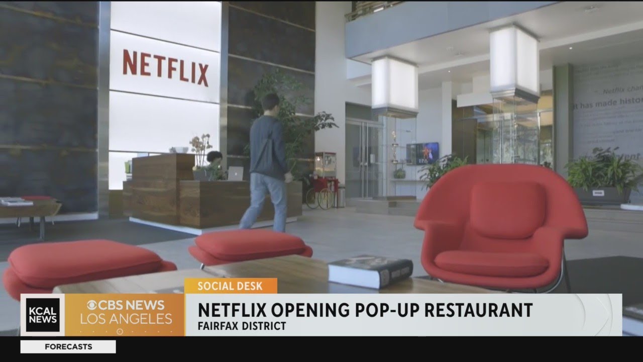 Netflix opening a pop-up LA restaurant - YouTube