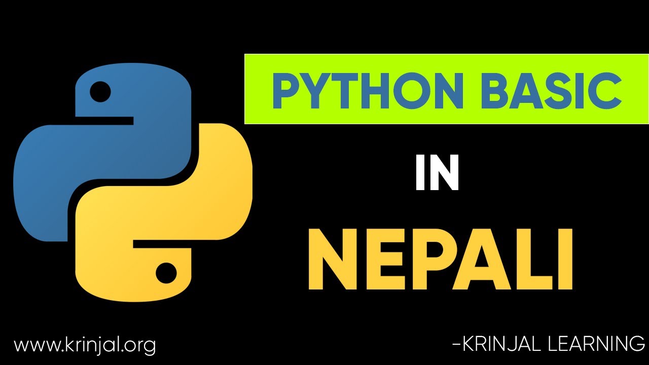 krinjal-learning | nepali python basic course | lecture 0: part 1 - YouTube
