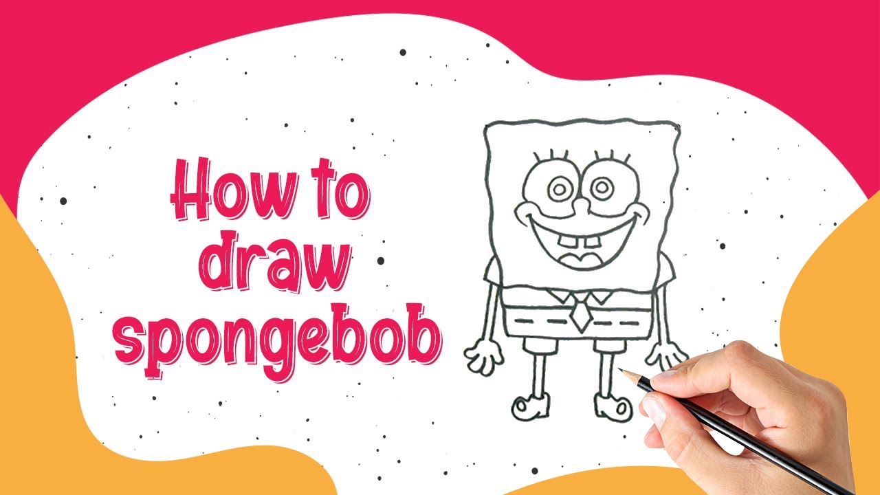 How To Draw Spongebob | 10 Minute Drawing Video - YouTube