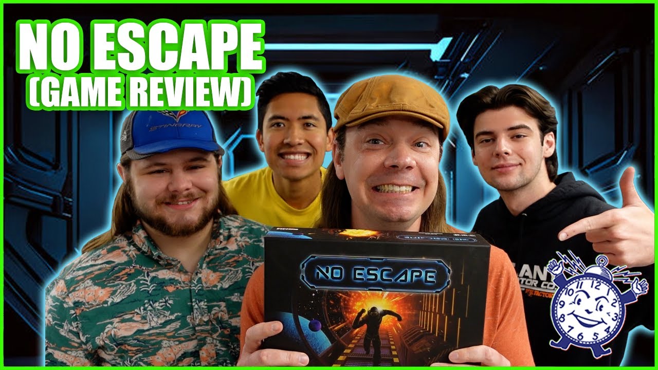 No Escape Board Game (Play and Review) - YouTube