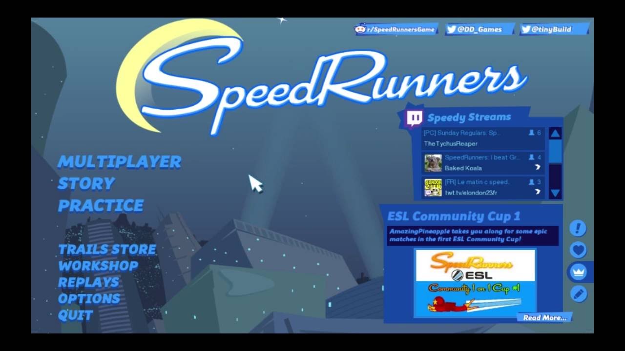 Speedrunners - Speedrun 100% any% 17:46 WR - YouTube