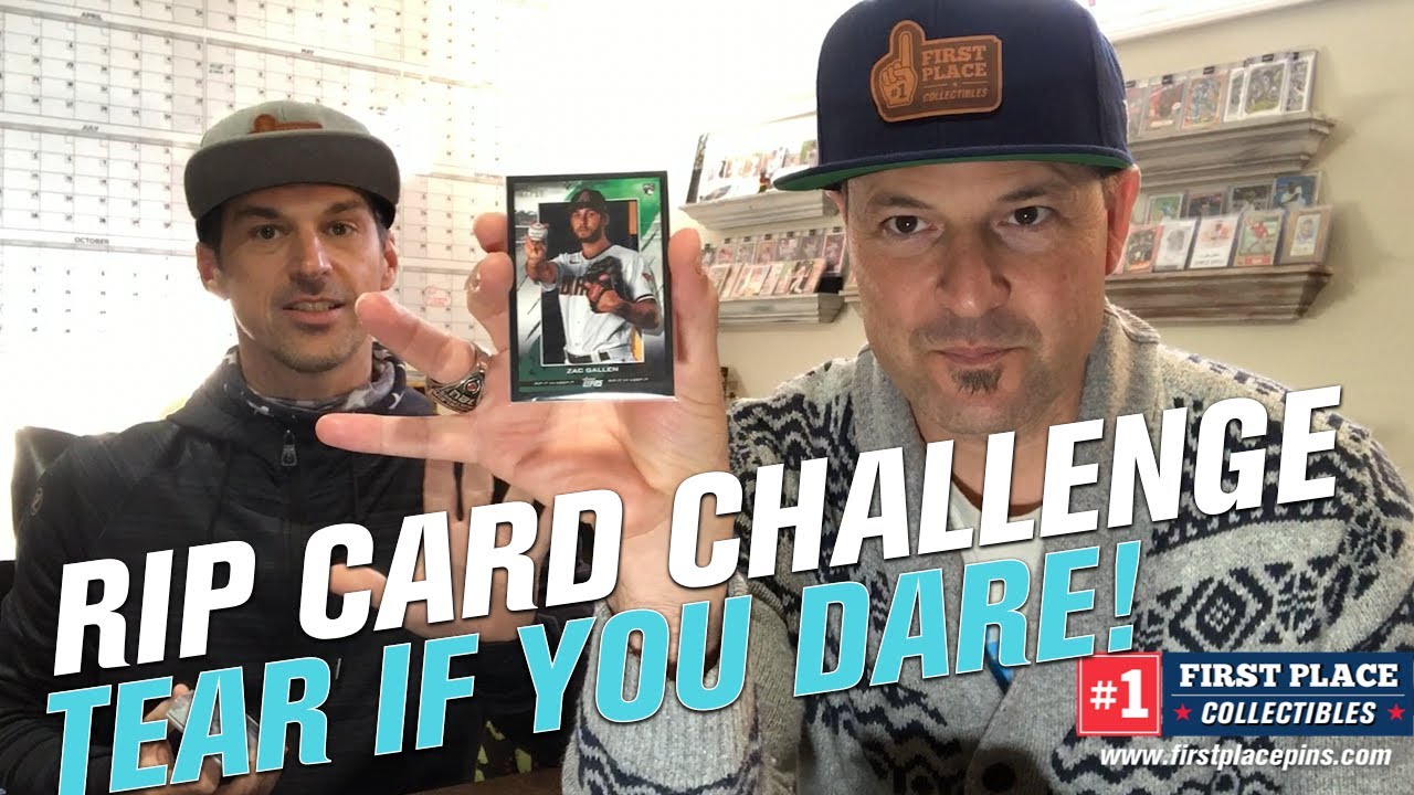 2020 Topps Rip Card Challenge - Tear If You Dare! - YouTube