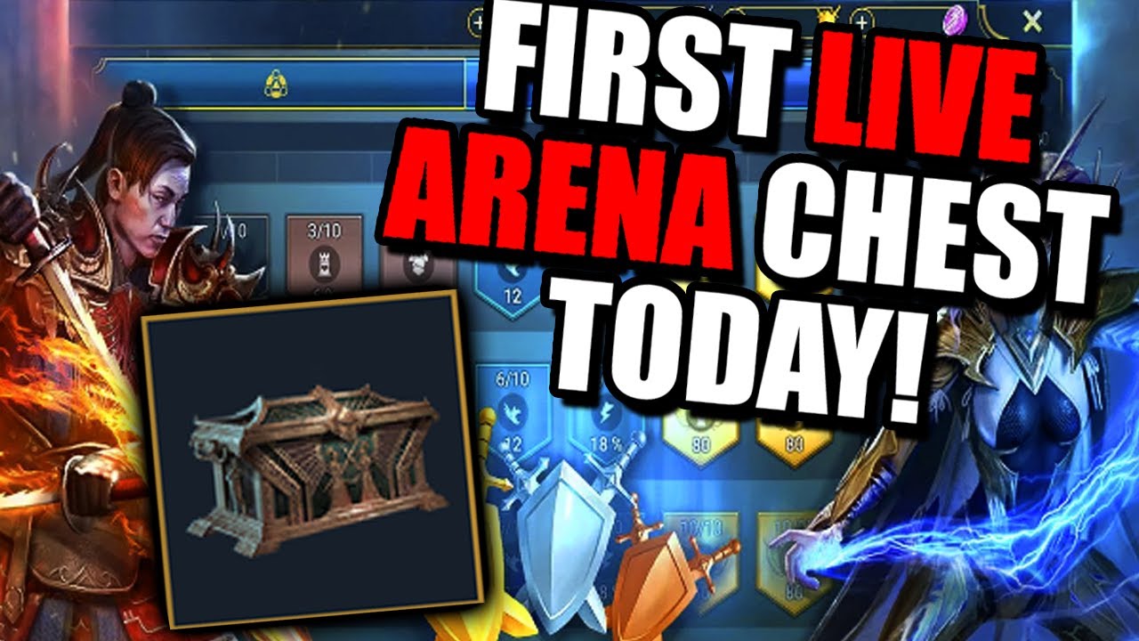 🔴Live Arena Grind and Opening MY FIRST CHEST! - YouTube