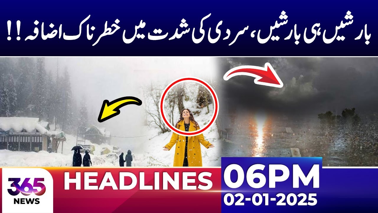Heavy Rain Alert: Alarming Weather Forecast Ahead | 06PM News Headlines ...