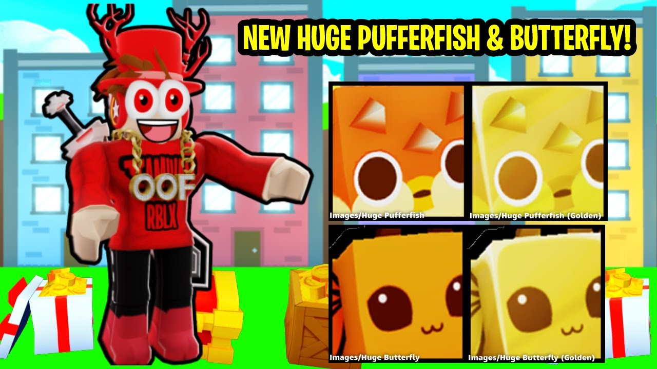 NEW Huge Pufferfish & Butterfly LEAKED (Pet Simulator X) - YouTube