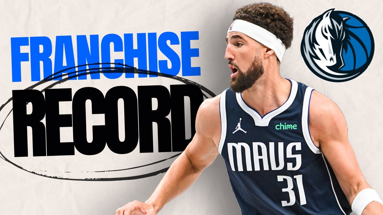 Klay Thompson Makes 6 Threes in Mavs Debut!! - YouTube