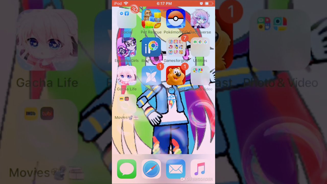 Rainbow dash loves to rock making sunset shimmer in Gacha life rh99 ...