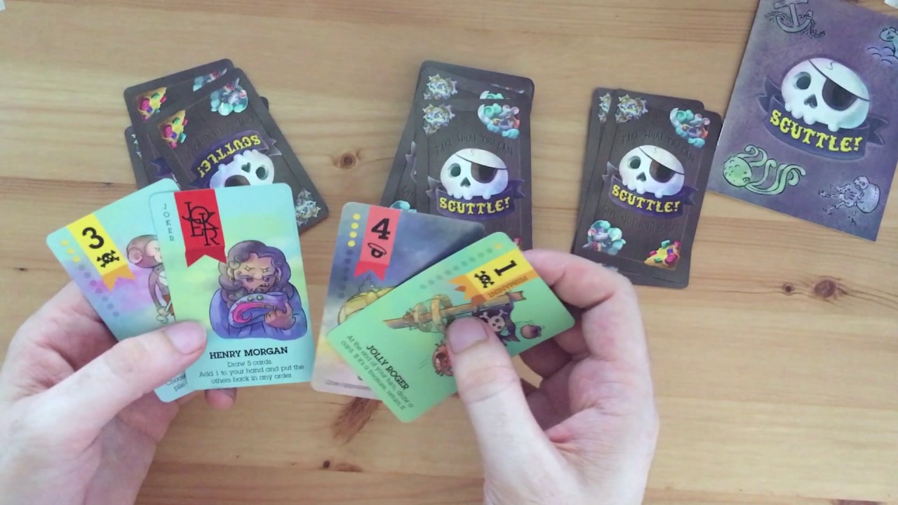 How to Play Scuttle! 2-3 players - YouTube