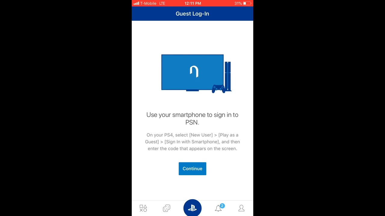 How to guest login on PS4 - YouTube