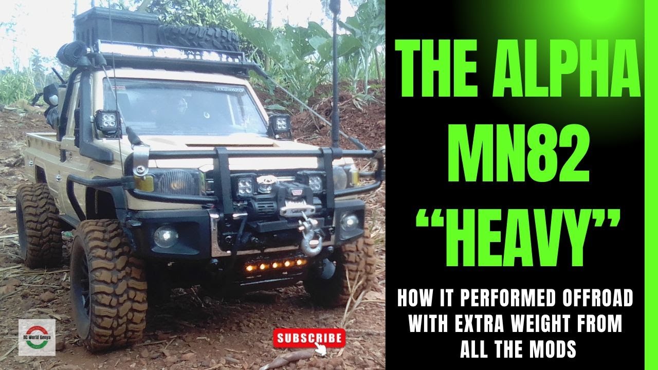 The Alpha MN82 - Heavily Modified Toyota Landcruiser LC79 RC Off ...
