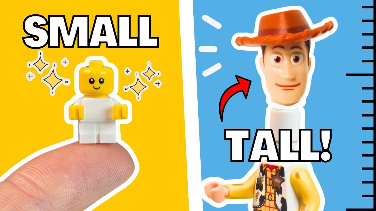 THE Smallest and Tallest Minifigures! - YouTube