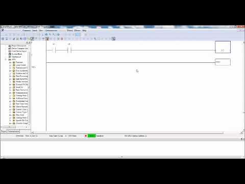 Delta PLC program running in simulation Mode --- WPLSoft software - YouTube