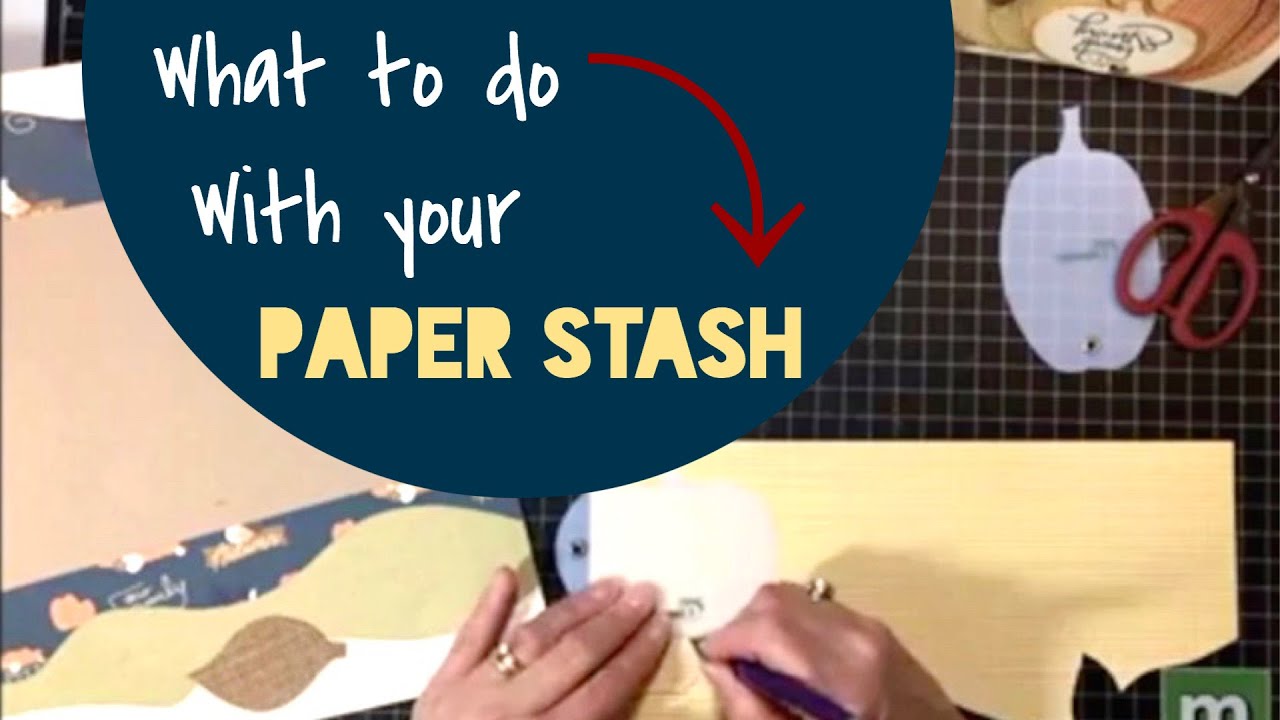 What To Do With Your Paper Stash - YouTube
