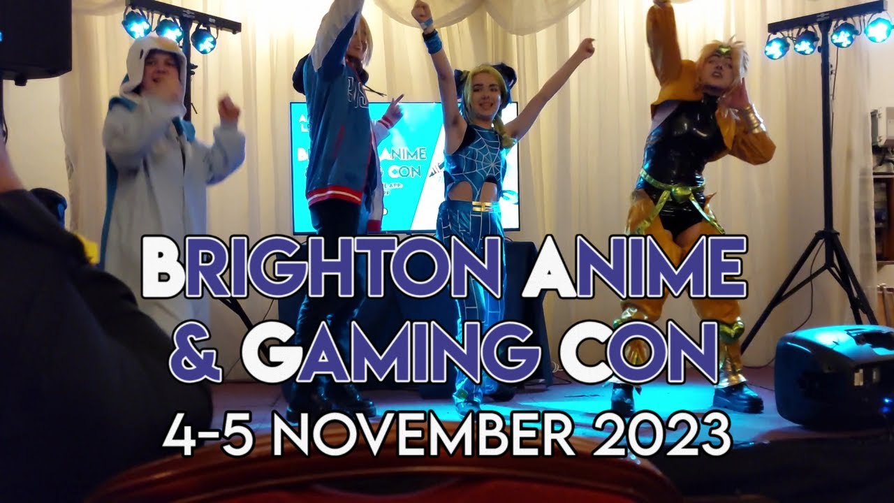 Brighton Anime & Gaming Con 2023 - 5TH November 2023 - YouTube