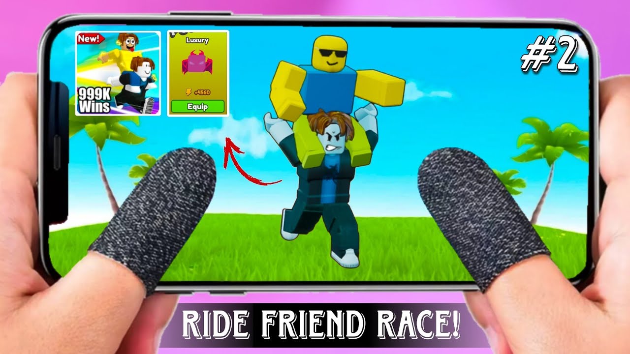 Ride Friend Race! Gameplay | LUXURY +4560 & EP-2 (HMJ 10 Roblox) - YouTube