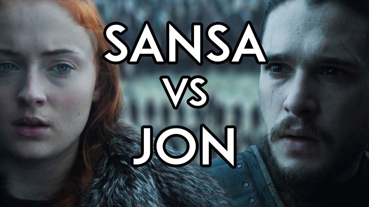 Jon vs Sansa: Both Have Different Roles in the Story - YouTube
