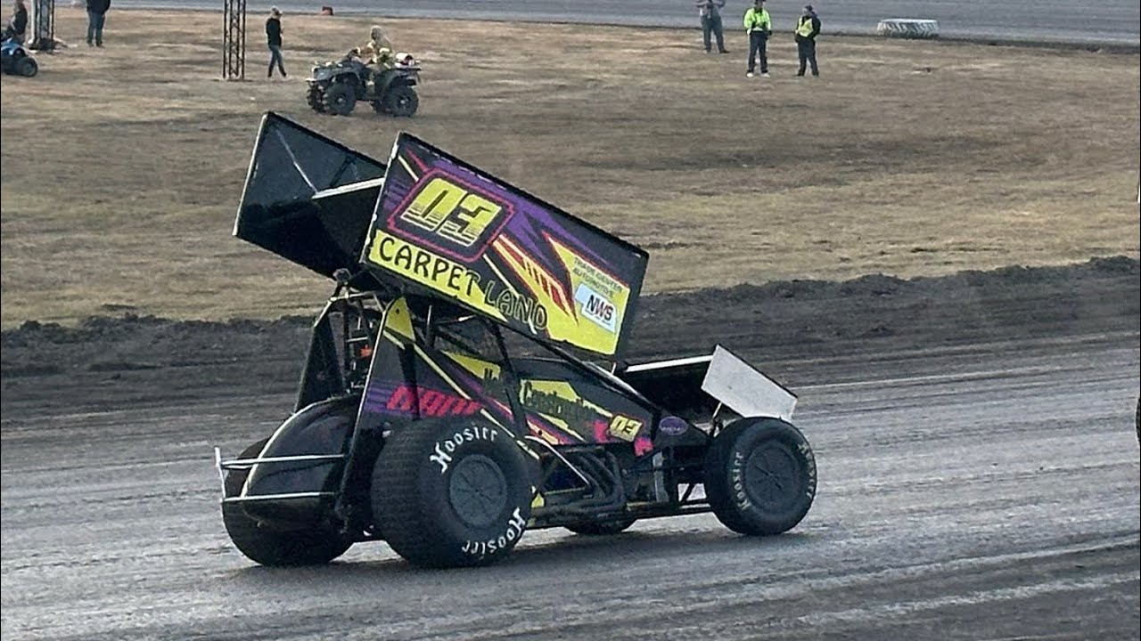 Ride along with the 03 of Shayle bade in a 305 sprint car at Park ...