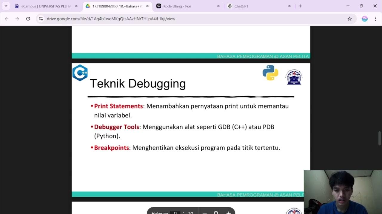 Belajar Exception Handling di C++: Konsep, Studi Kasus, dan Debugging - YouTube