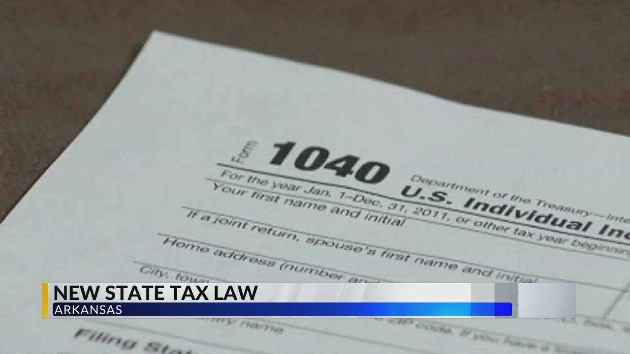 Arkansas new state income tax - YouTube