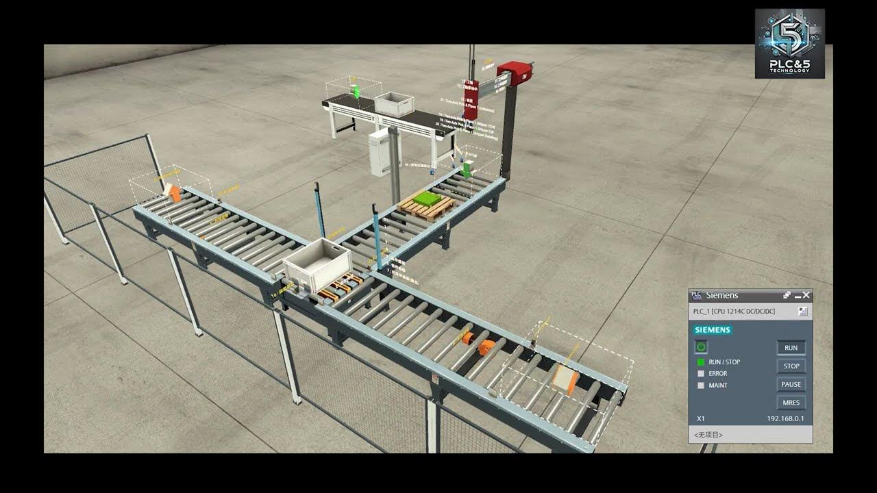 How to Factory I/O High Sorting-2 | PLC Simulation & Automation Tutorial #factoryautomation #plc ...