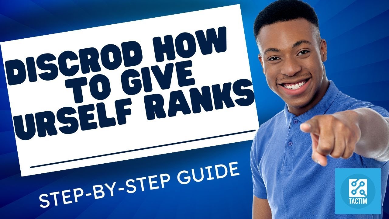 Empowering Your Discord Experience: How to Self-Assign Ranks - YouTube