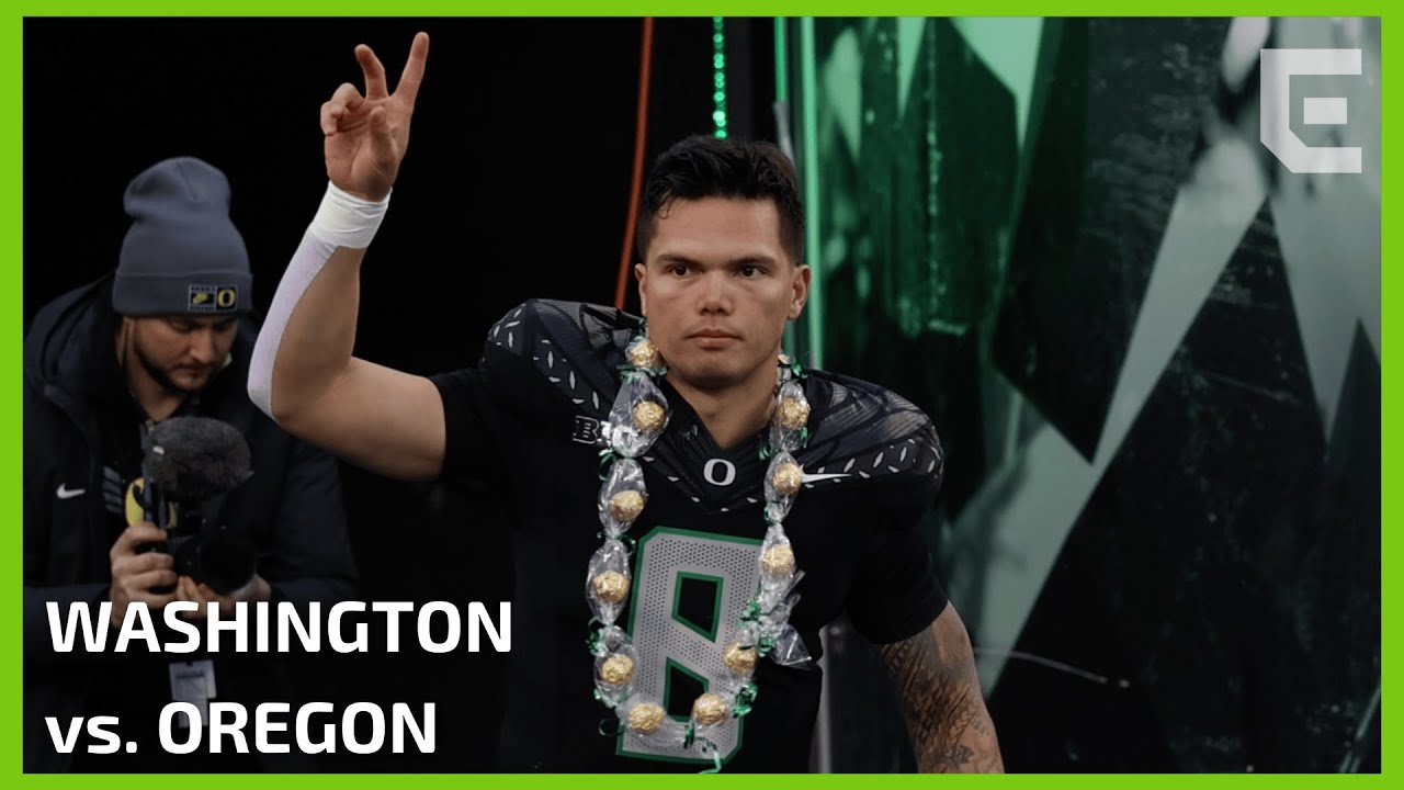 Washington vs. Oregon Game Recap - YouTube