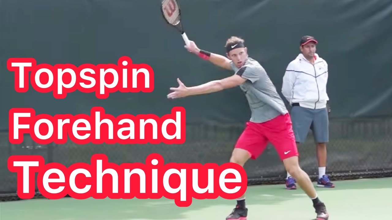 How To Hit A Great Topspin Forehand (Tennis Technique Explained) - YouTube