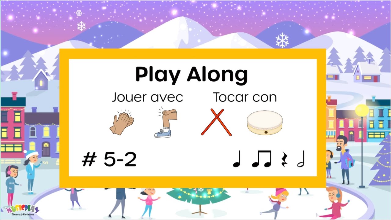 Quarter notes, Eighth notes, Quarter rests, and Half notes: Rhythm Play ...