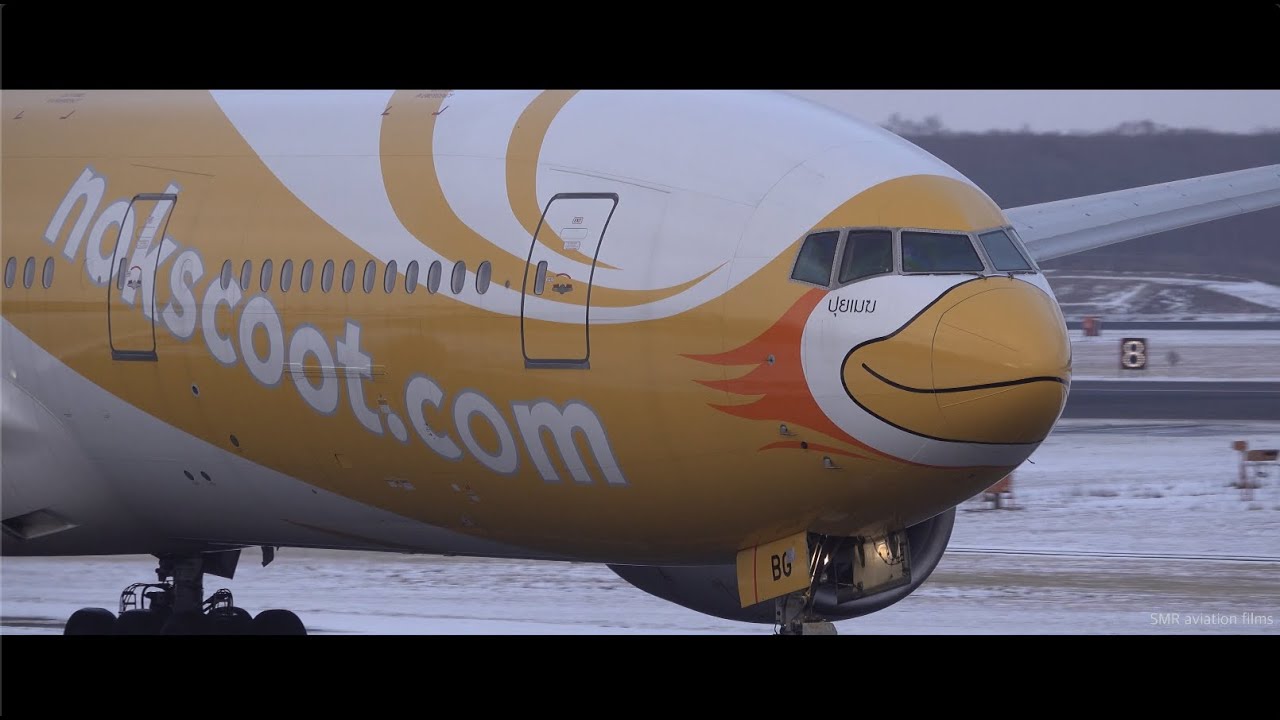 [4K] Close-up Scoot 787 & Nokscoot 777, spotting in Sapporo / ノックスクート ...