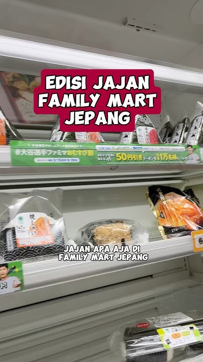 Jajan di Family Mart Jepang #conveniencestore #konbini #familymart #japan #shorts - YouTube