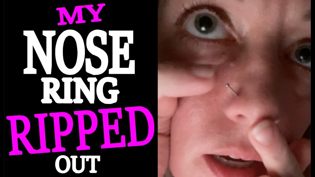 VLOG | MY NOSE RING RIPPED OUT ! - YouTube